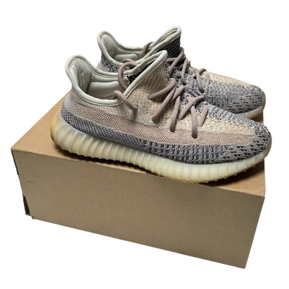 Yeezy | Shoes | Adidas Yeezy Boost 35 V2 Ash Pearl Grey Beige Gum Gy7658 Mens Shoe Size 65w8 ...